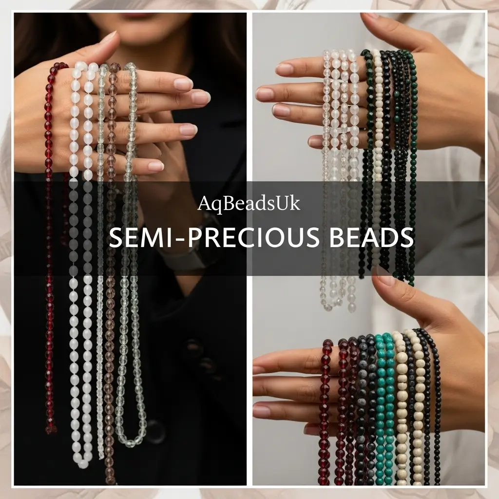 Semi-Precious Beads UK | Gemstone Beads Jewellery Making